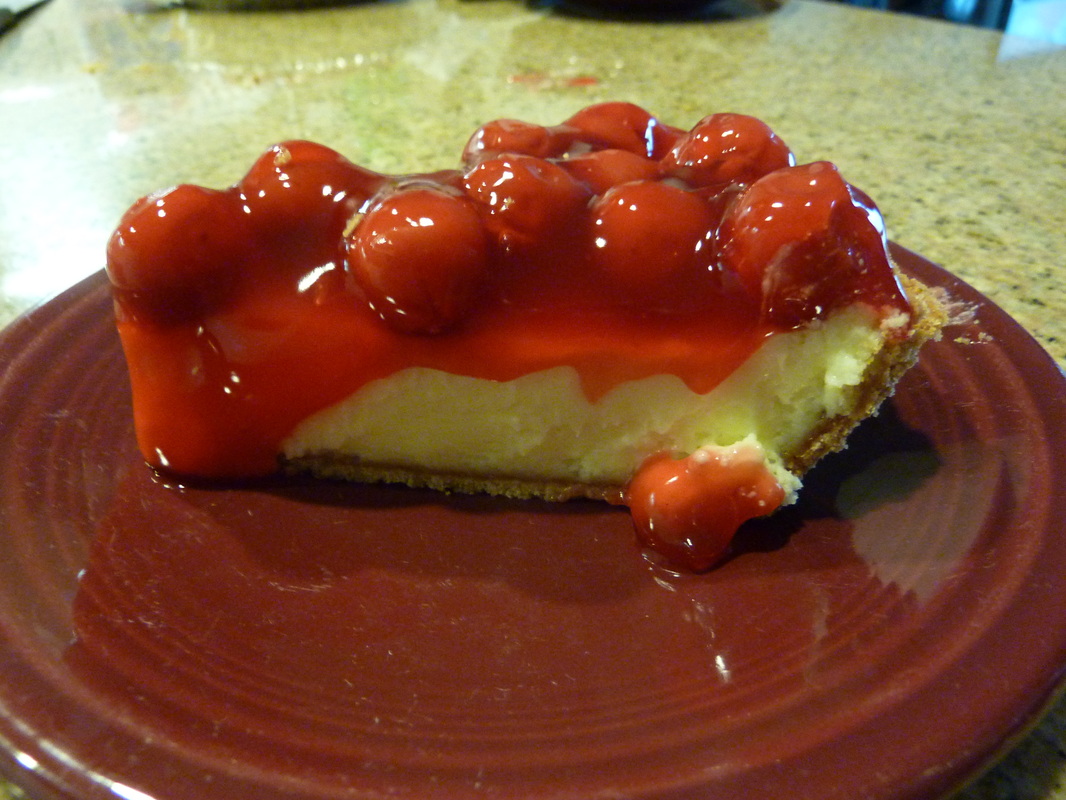 Baked Vanilla & Cherry Cheesecake - Secrets of a Jersey Grandma - Food ...